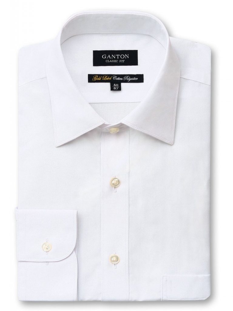 Ganton Gold Label White Shirt